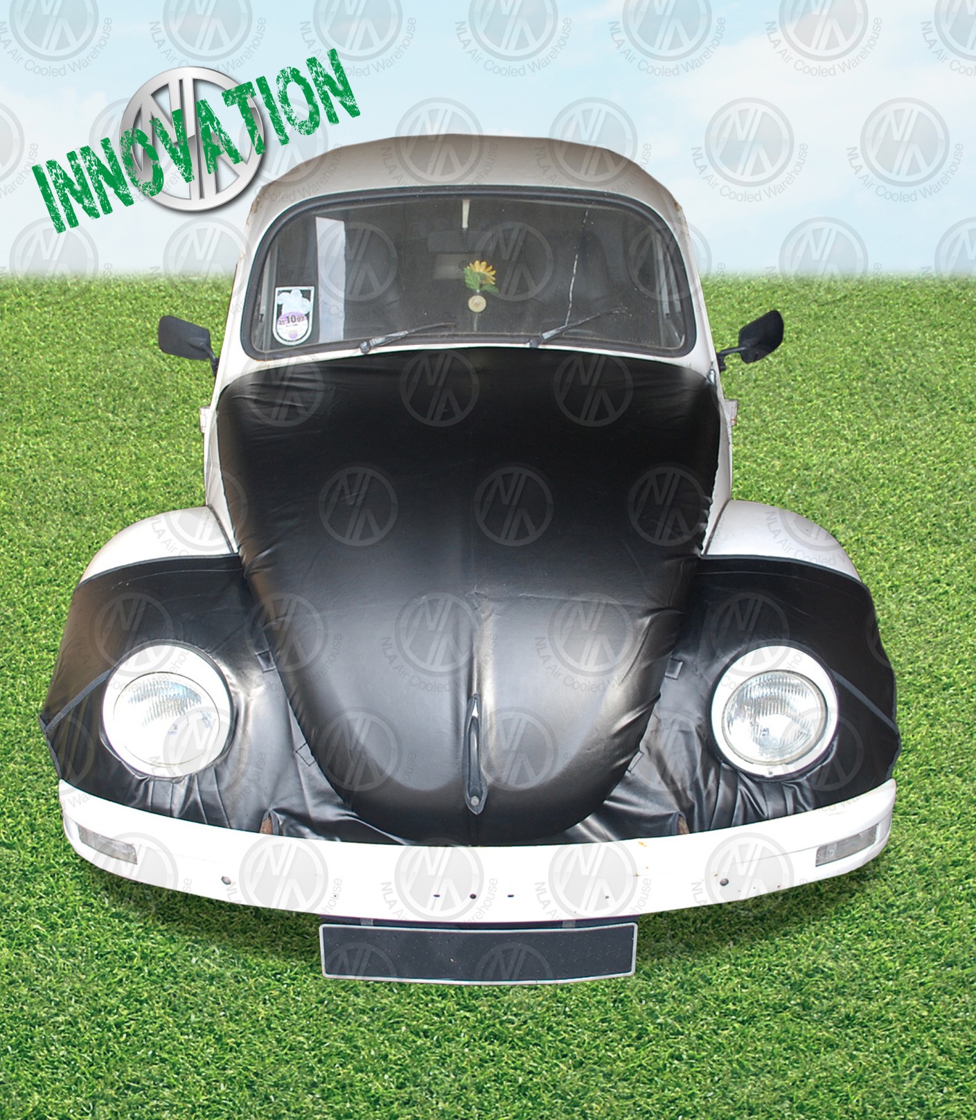 Full Bonnet Bra Set for Post 67 Beetle - NLA VW Parts