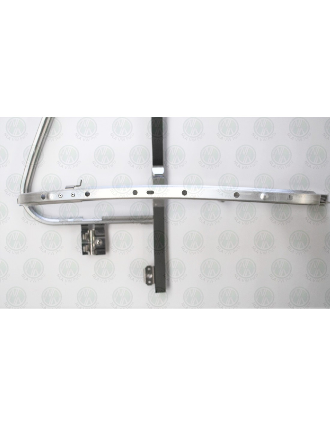 VW T2 Bay Window Opening Quarter Light Frame with Chromed Aluminium ...