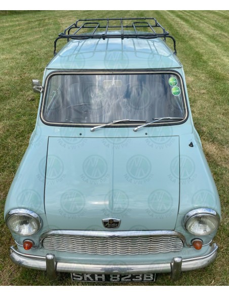 Classic Roof Rack for Classic Mini 1959 - 2000 Black for Austin, Morris ...