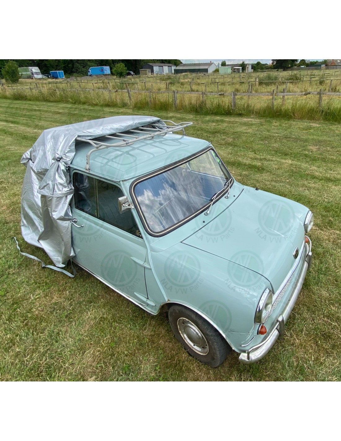 MINI Car Cover designed to fit with NLA VW Parts Roof Rack for Austin ...
