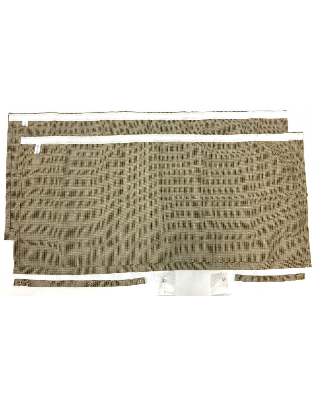 VW T25 Westfalia Joker Left Hand Side Middle Window Curtain Pair 1980- 1990